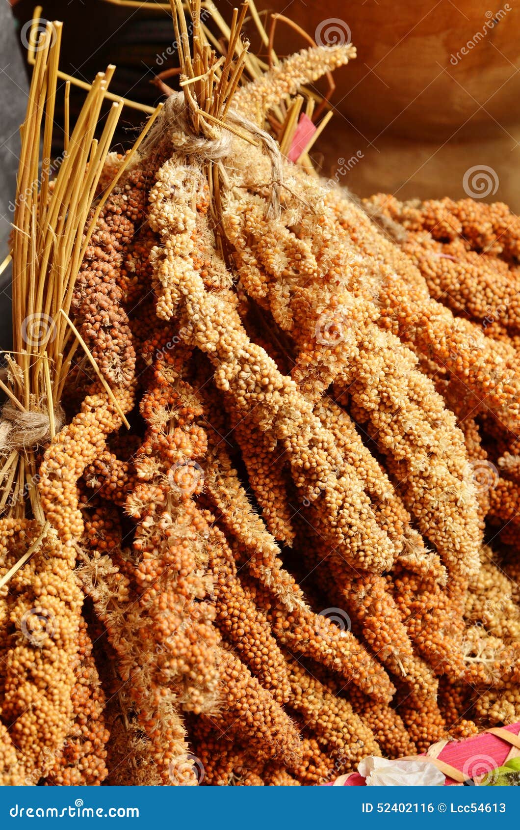 Millet foto de stock. Imagem de cozinhar, nutritivo, mistura - 52402116