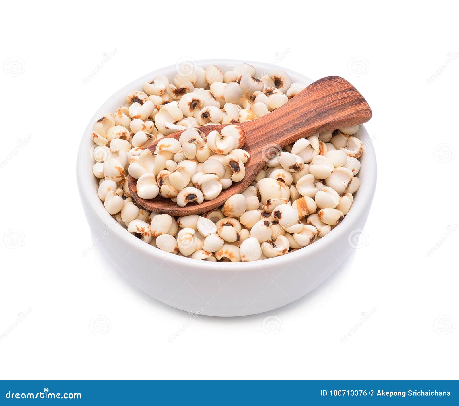 Millet Grains on White Background Stock Photo - Image of healthy, seed ...