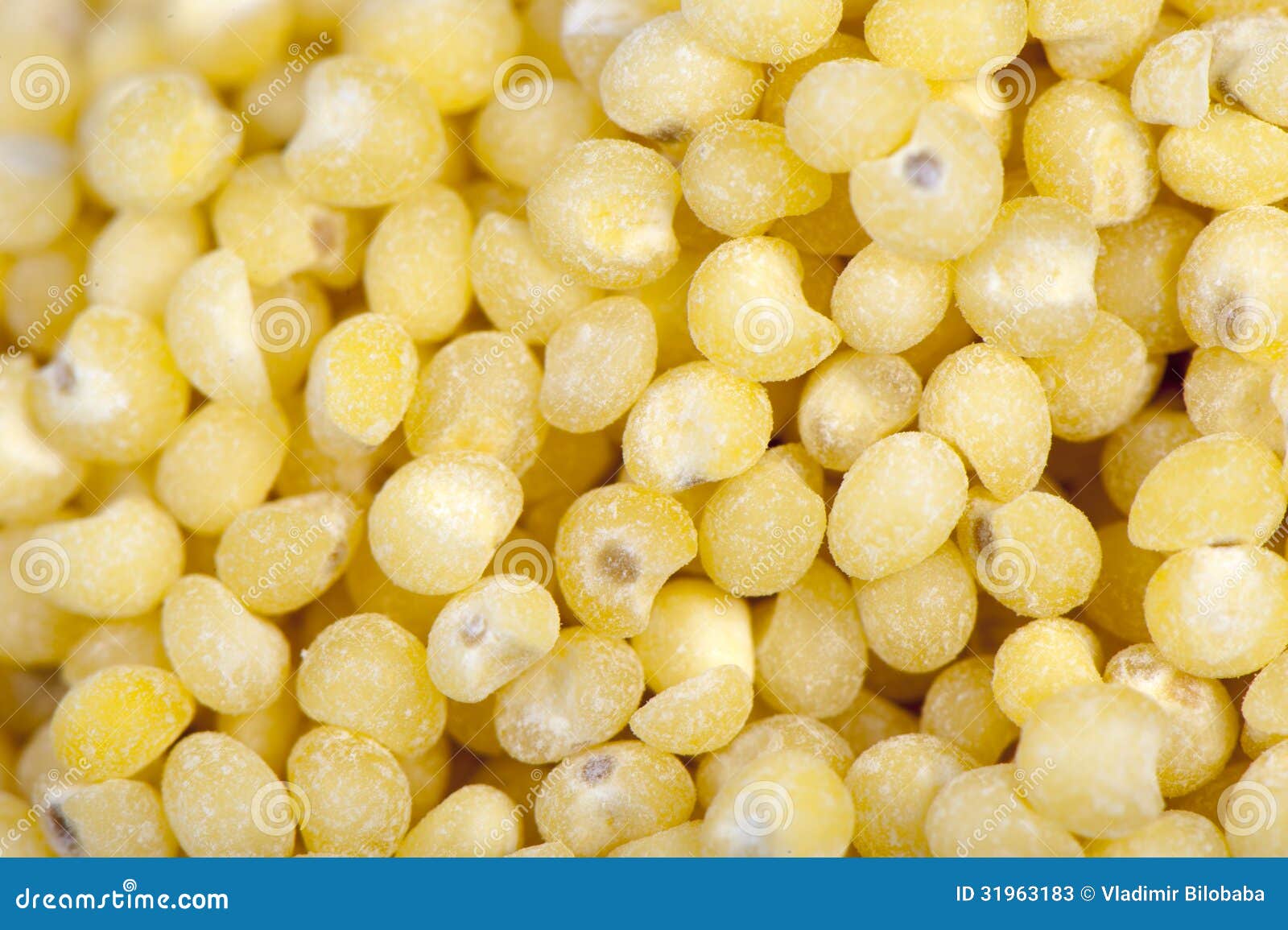 Millet groats stock image. Image of delicious, millet - 31963183