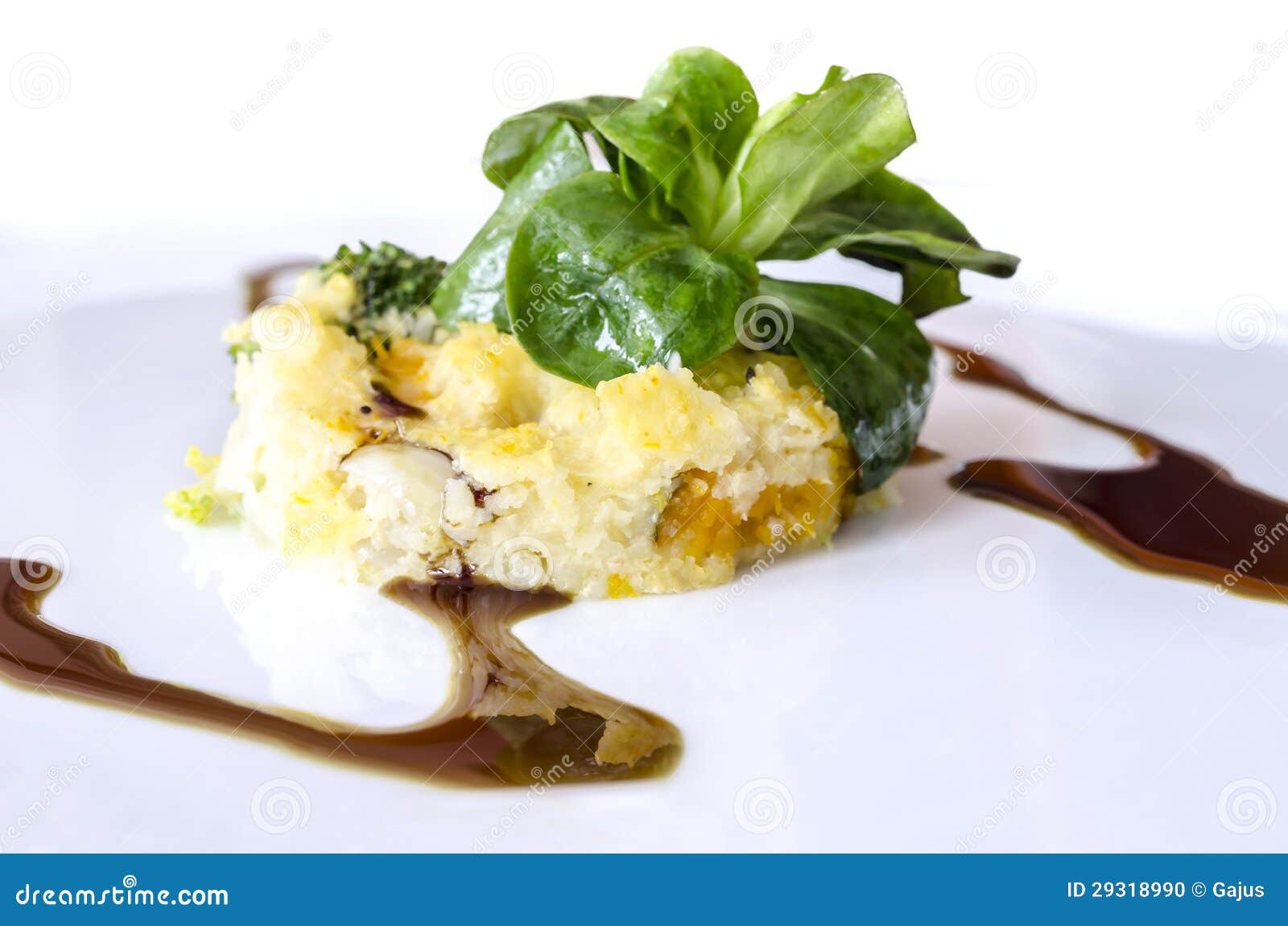 Millet pie with vegetables stock photo. Image of cuisine - 29318990