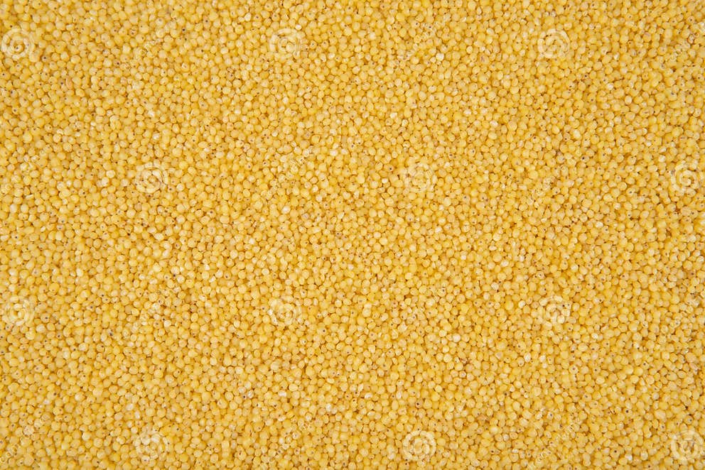 Millet Texture - Millet Grains Stock Image - Image of cuisine, macro ...