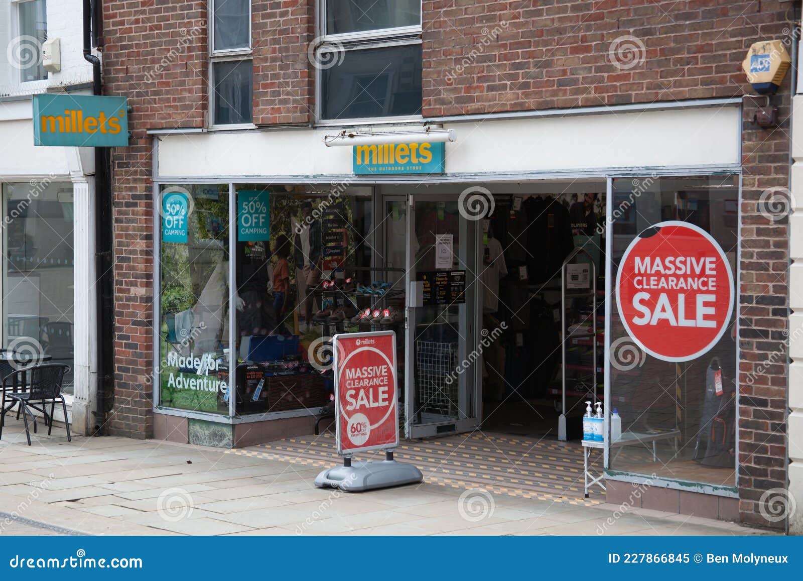 Millets Clothing Store in Andover in the UK Editorial Image - Image of ...