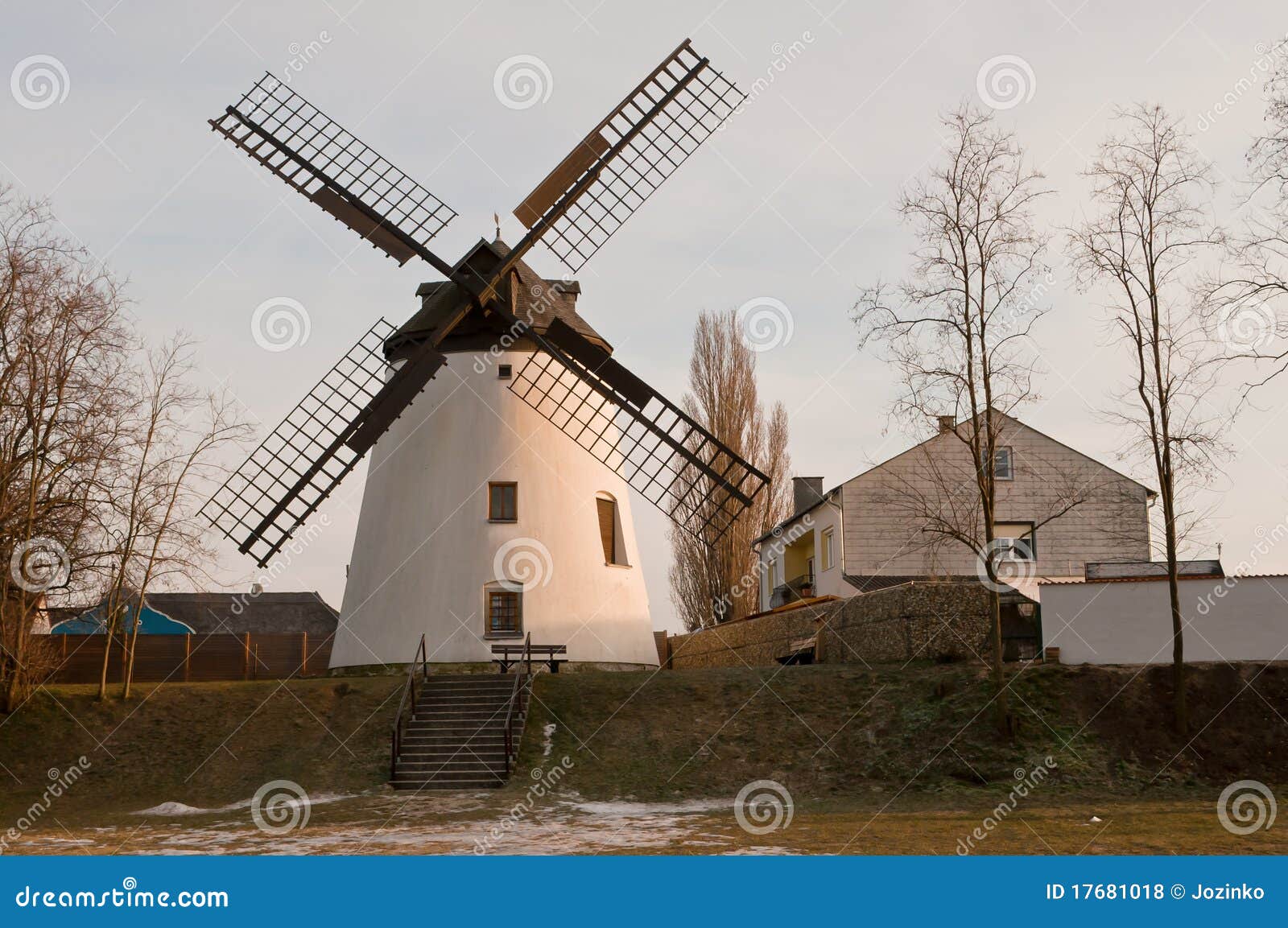 Millhouse stock photo. Image of wind, flour, propeller - 17681018
