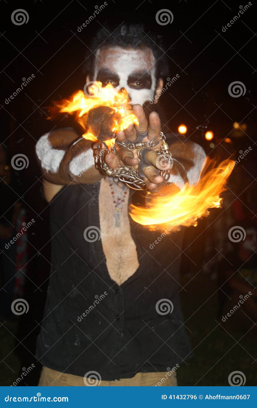 Fire Juggler Stock Photo | CartoonDealer.com #1838814