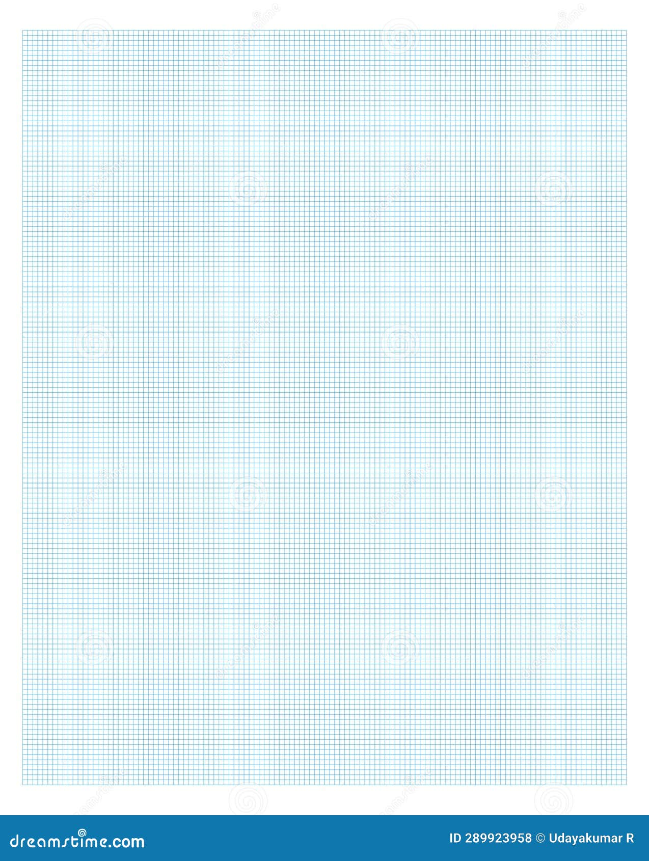 Millimeter Paper Vector. Blue Stock Vector - Illustration of continuous ...