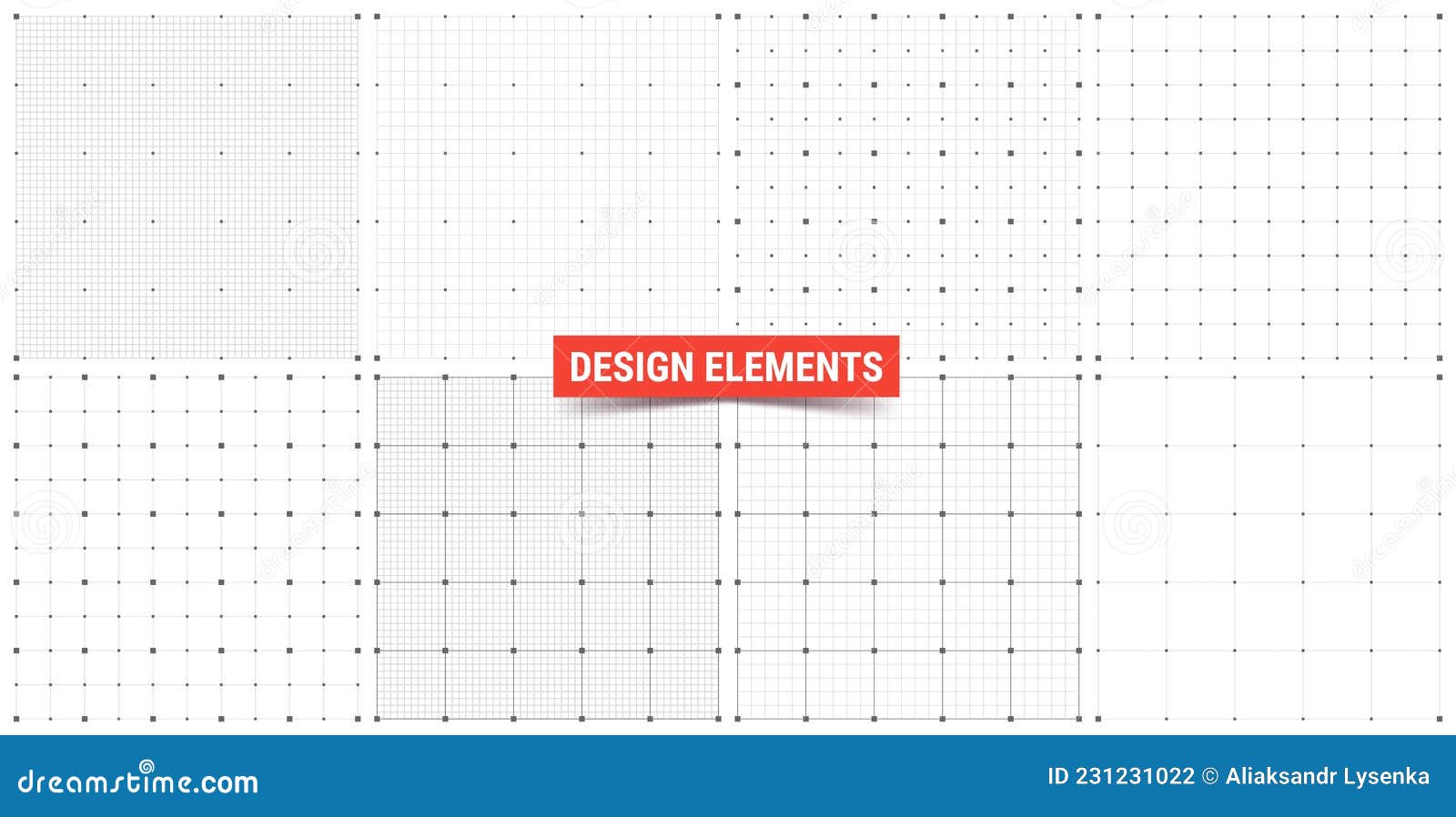 Millimeter Paper, Vector Design Elements. Engineering Drawing Sheets ...