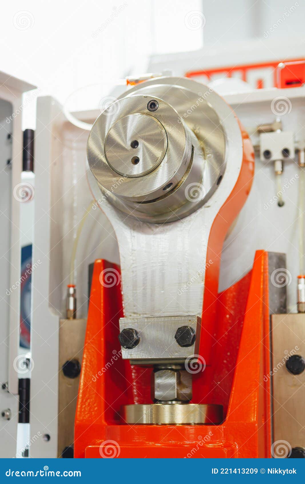 Milling cnc machine head stock image. Image of metal - 221413209