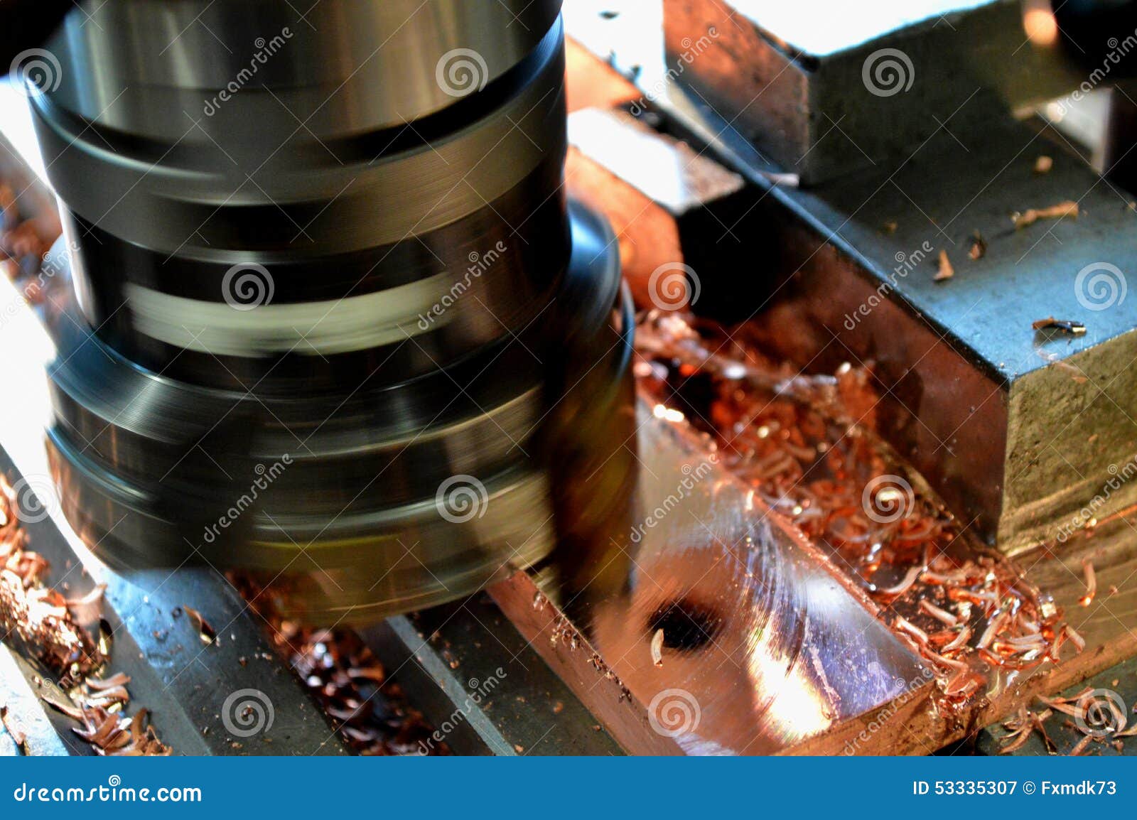 Milling cutter stock image. Image of machine, drill, manufacturing ...