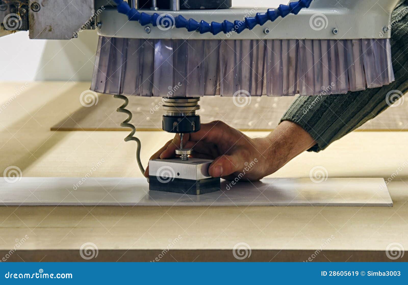 Milling and Engraving Machine Stock Image - Image of technology ...