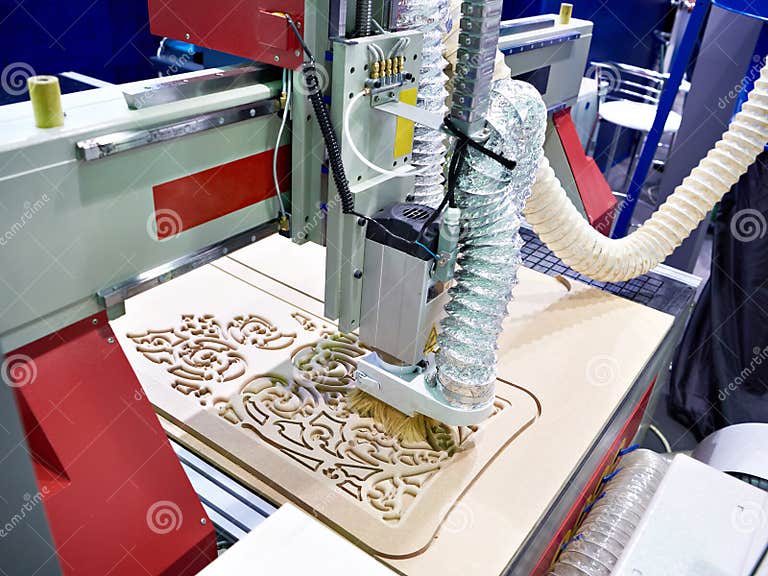 Milling engraving machine stock photo. Image of metal - 164793486