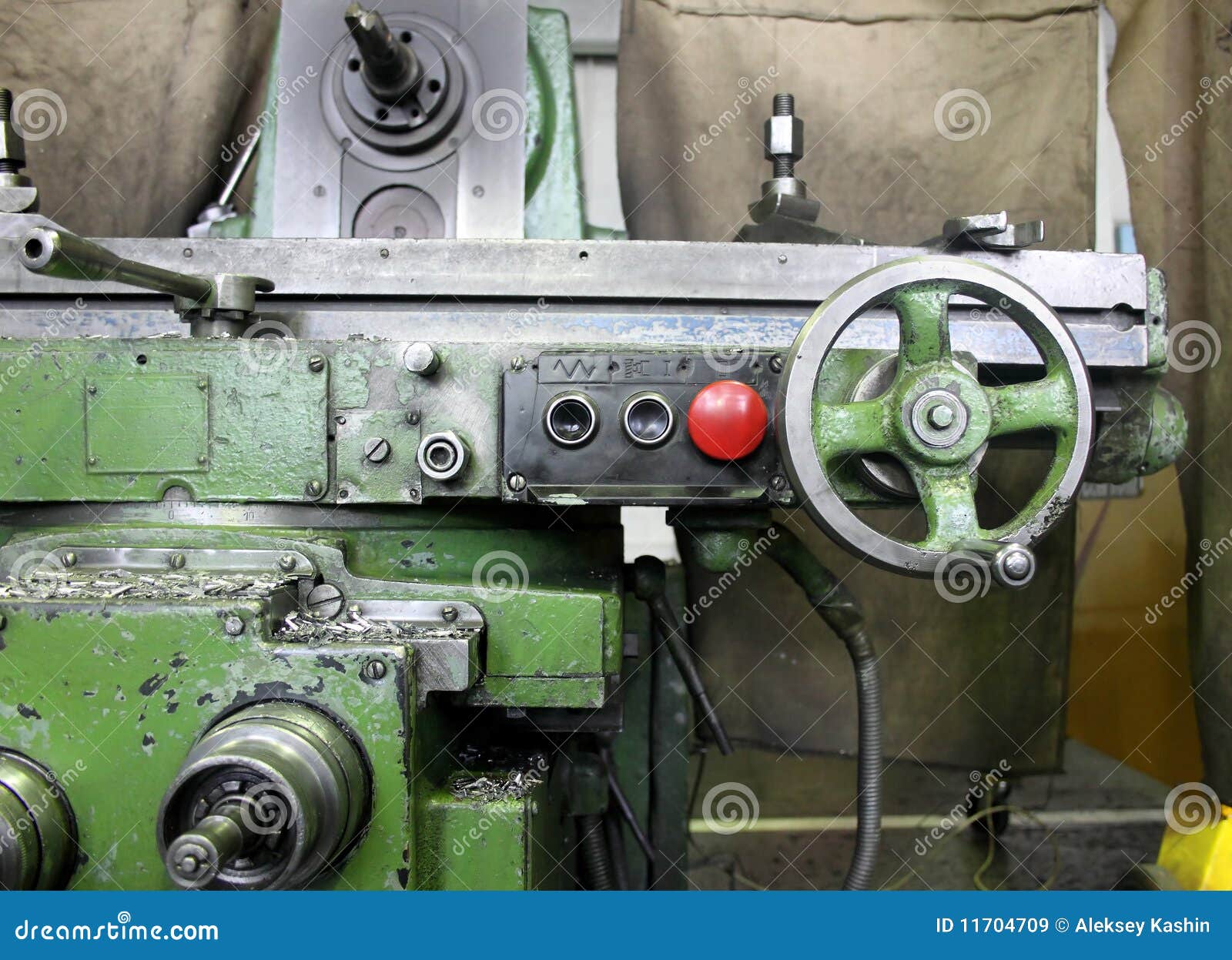 The milling machine tool stock image. Image of history - 11704709