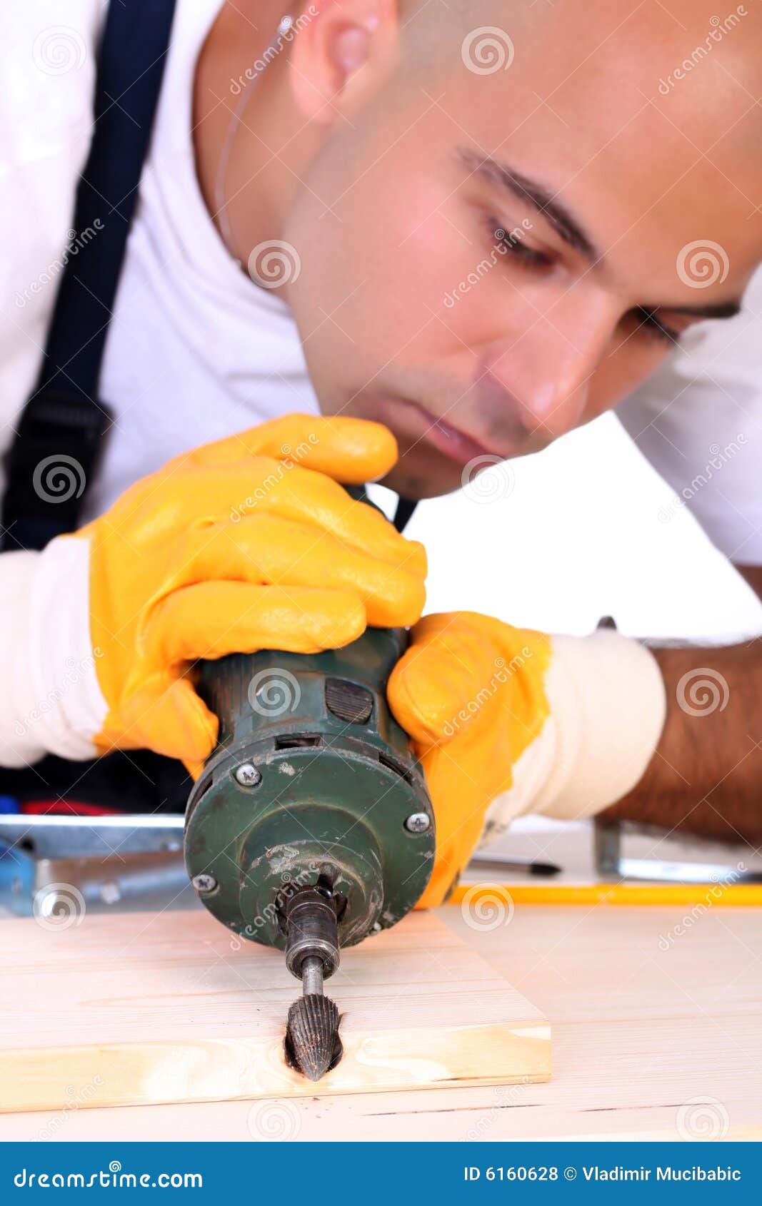 Milling machinist stock photo. Image of builder, house - 6160628