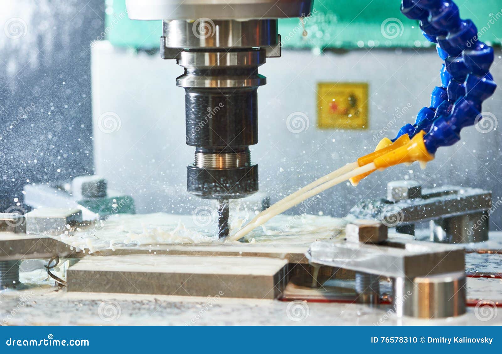 Milling Metalworking Process. Industrial CNC Metal Machining by ... Milling Metalworking Process. Industrial CNC Metal Machining by ...