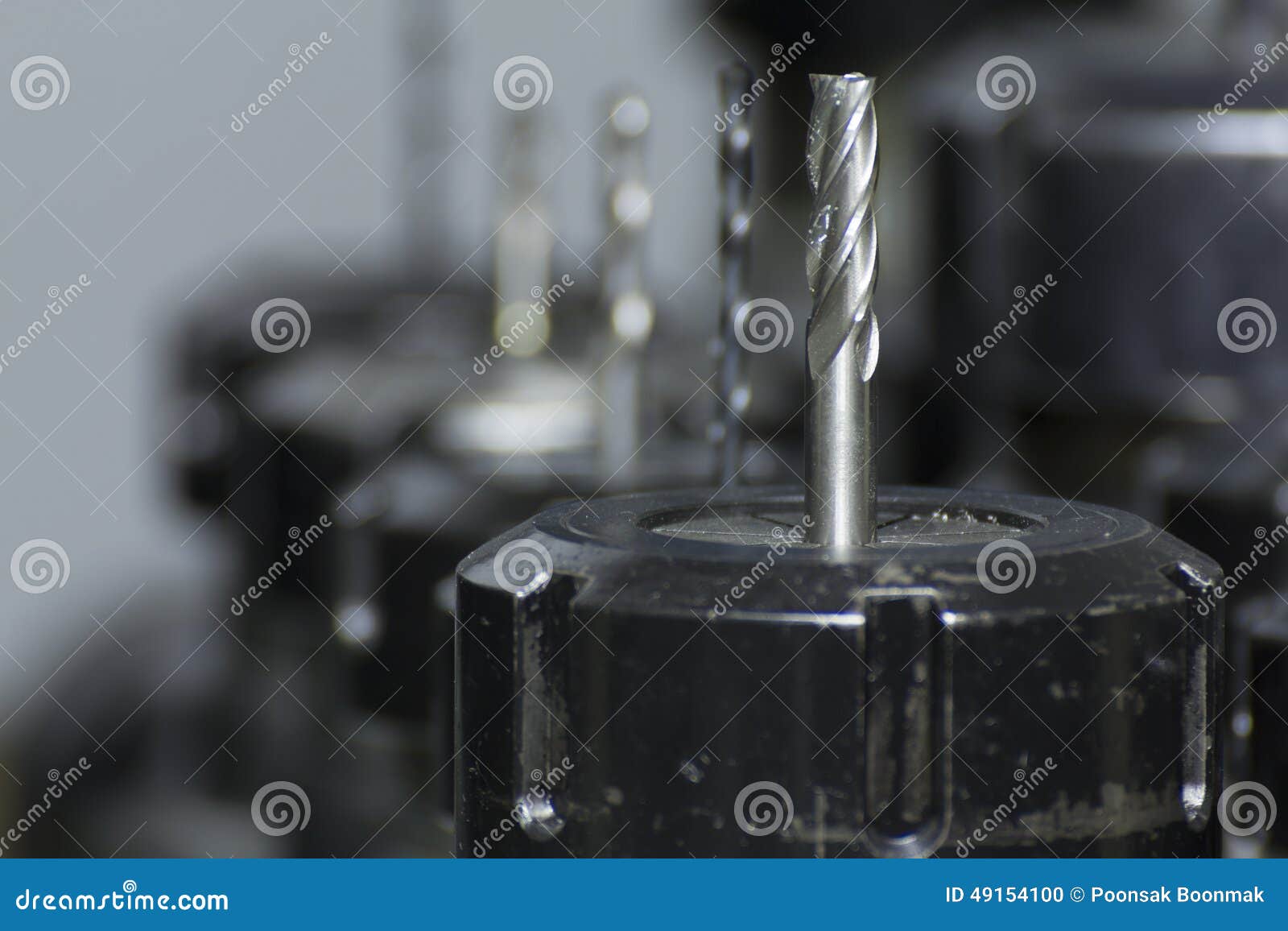 Milling tool CNC stock photo. Image of collect, machine - 49154100