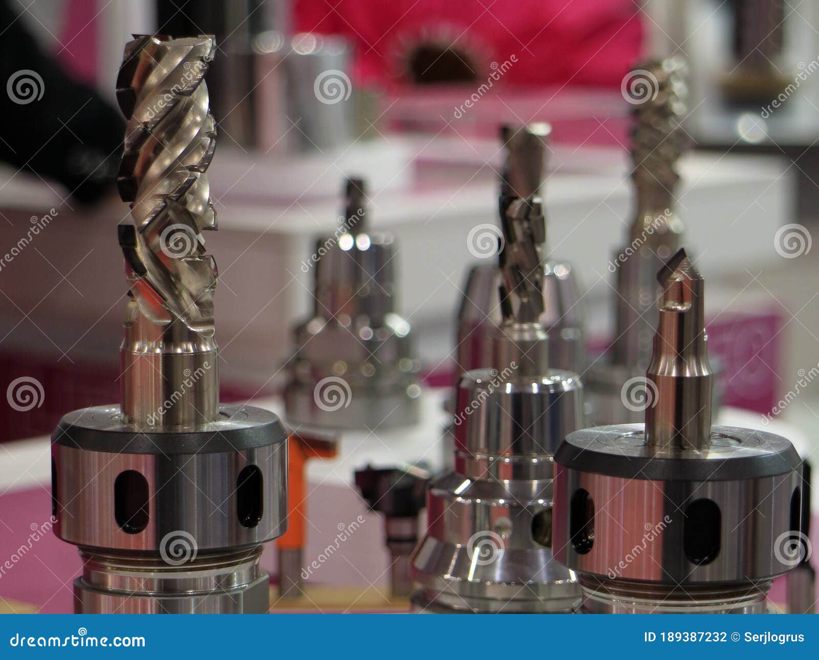 Milling Tools for Wood Processing Stock Photo - Image of metalwork ...