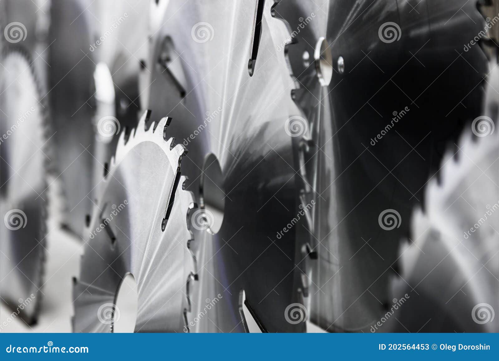 Milling Wheels with Sharp Sharpened Edges Used Stock Image - Image of ...