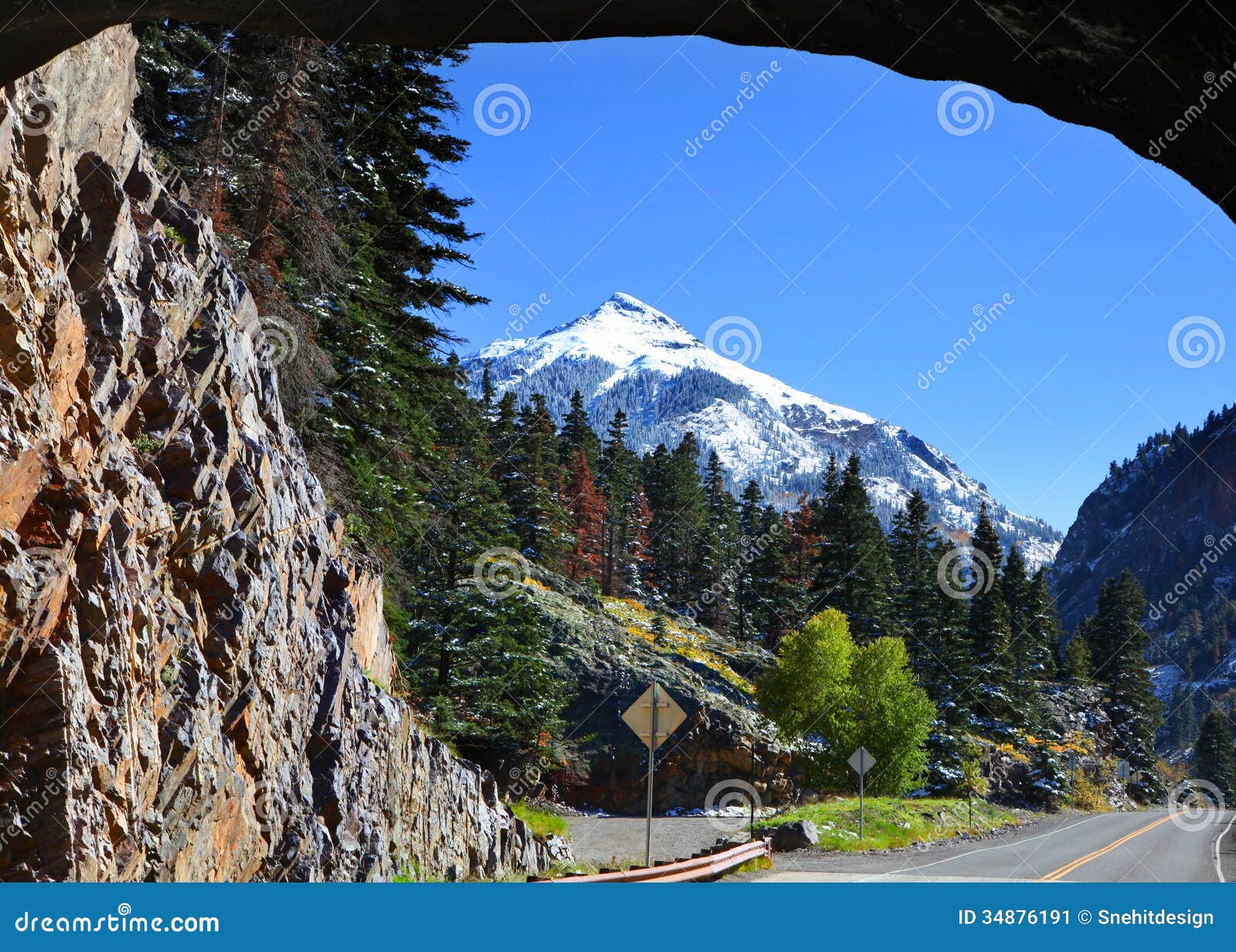 Million dollar high way stock image. Image of golden - 34876191