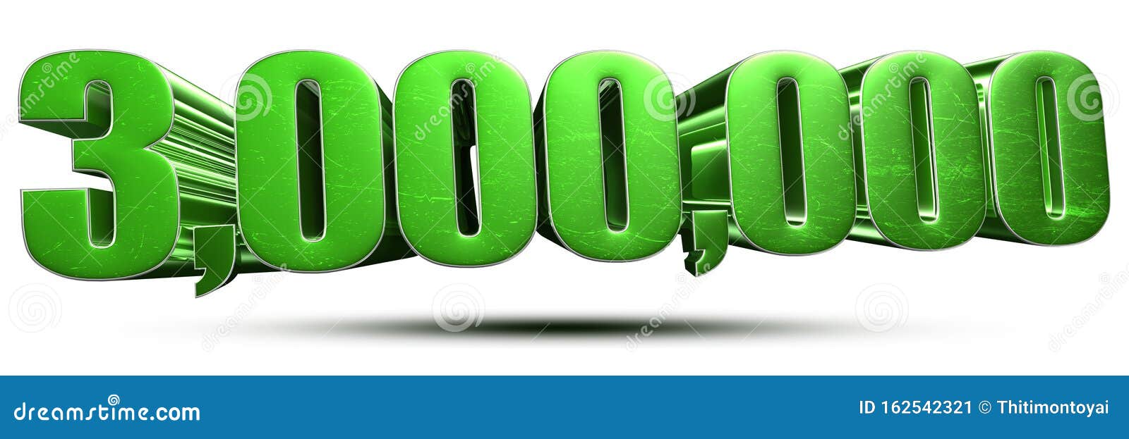 10 Million Numbers 3d.with Clipping Path. Royalty-Free Stock Photo ...