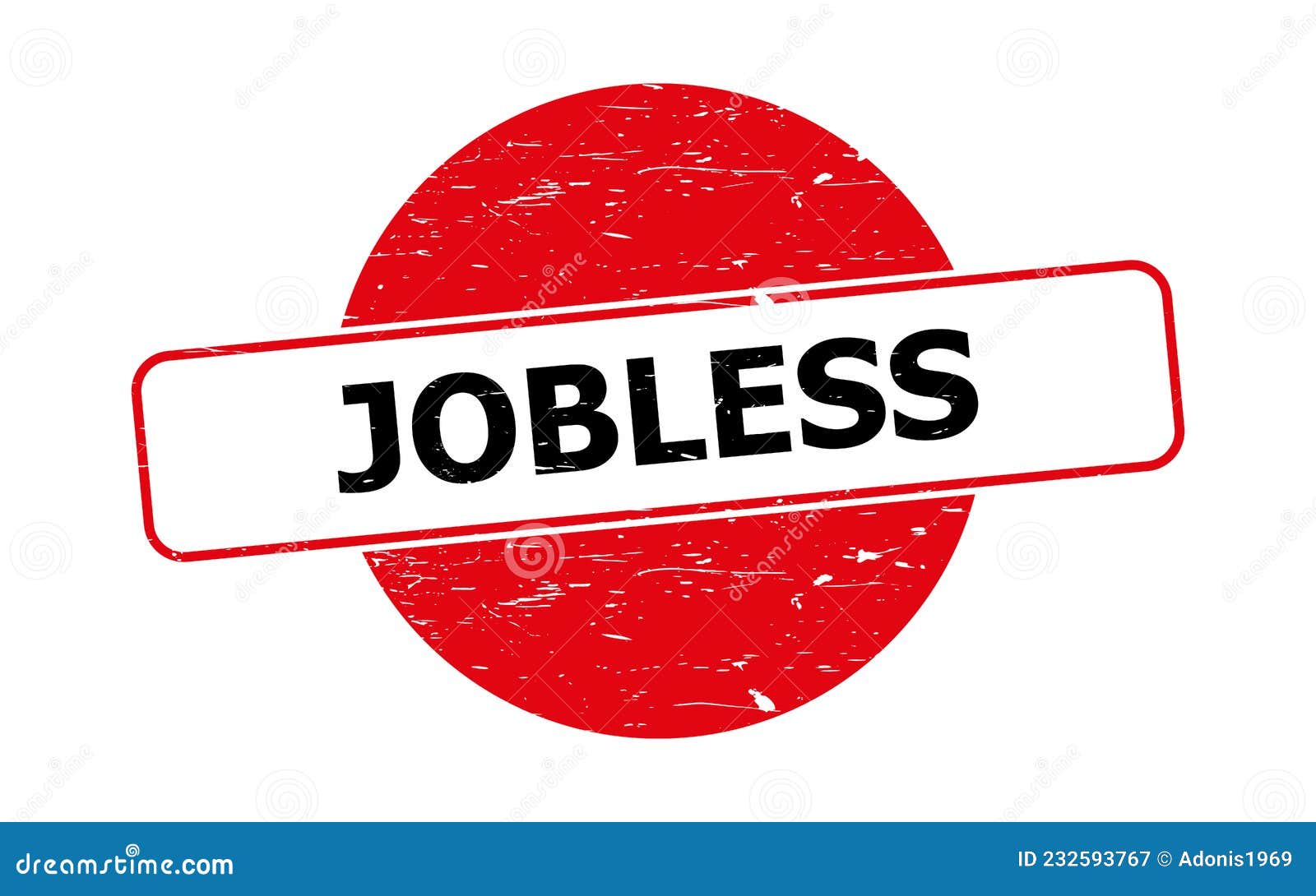 Jobless Vector Illustration | CartoonDealer.com #11785426