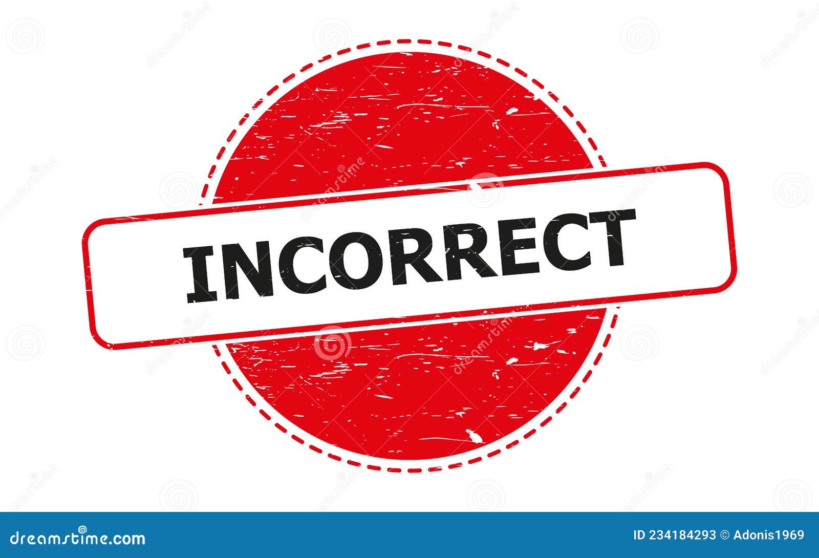 Incorrect Stamp Stock Illustrations – 659 Incorrect Stamp Stock ...