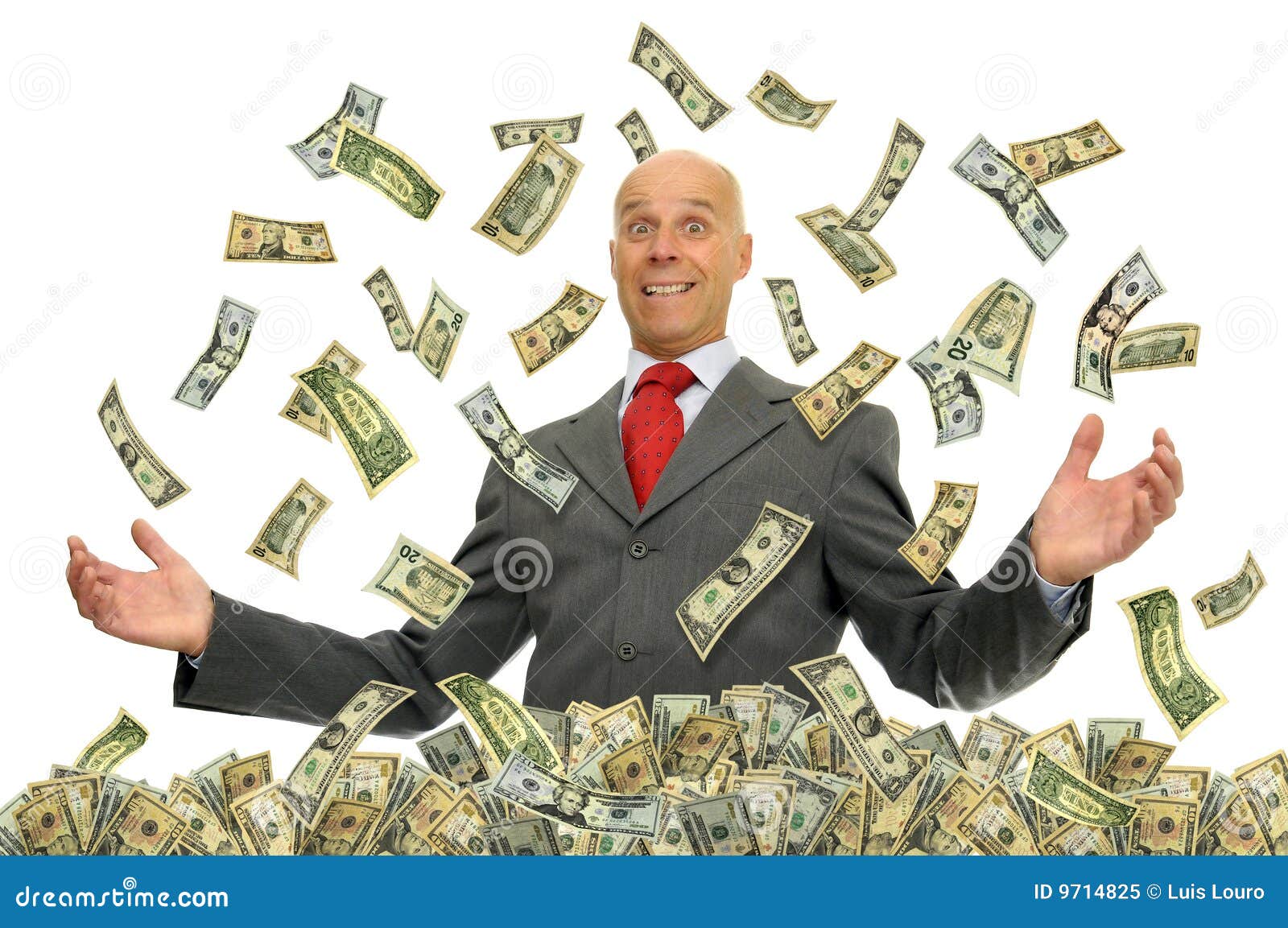 Millionnaire image stock. Image du riche, ambitieux, insousiant - 9714825