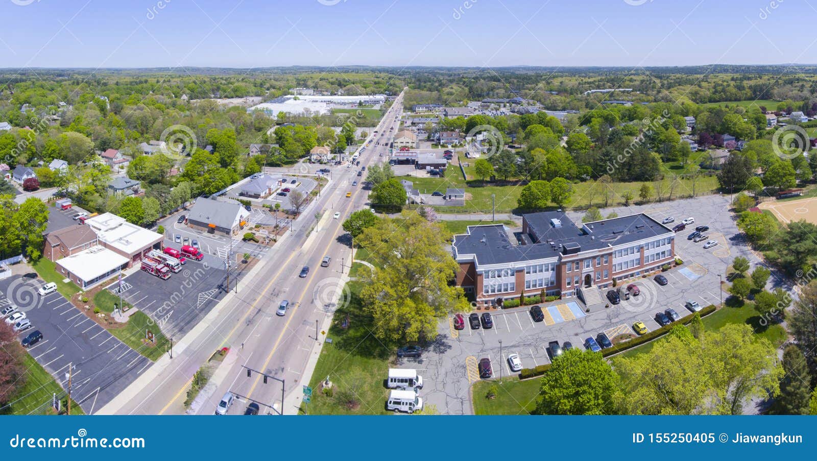 Millis Town Hall, Massachusetts, USA Stock Image - Image of high ... Millis Town Hall, Massachusetts, USA Stock Image - Image of high ...