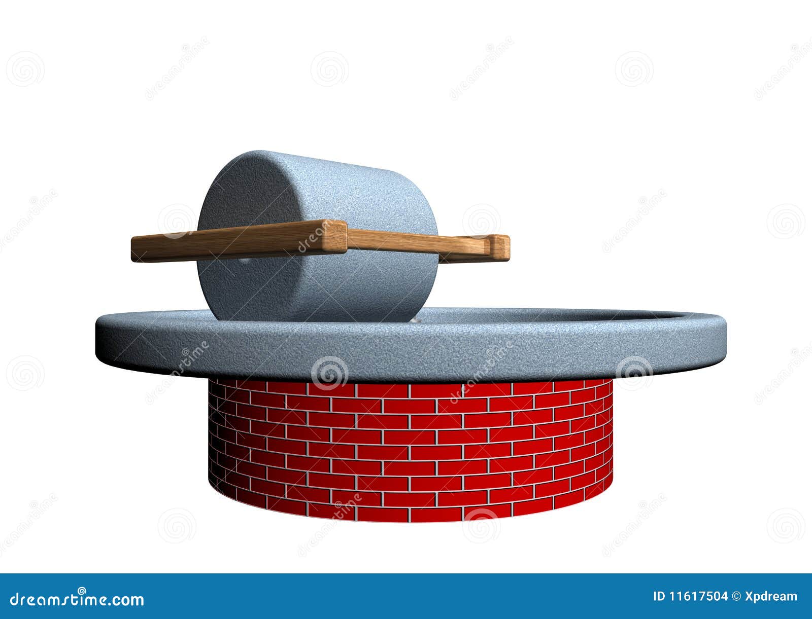 Millstone stock illustration. Illustration of circular - 11617504