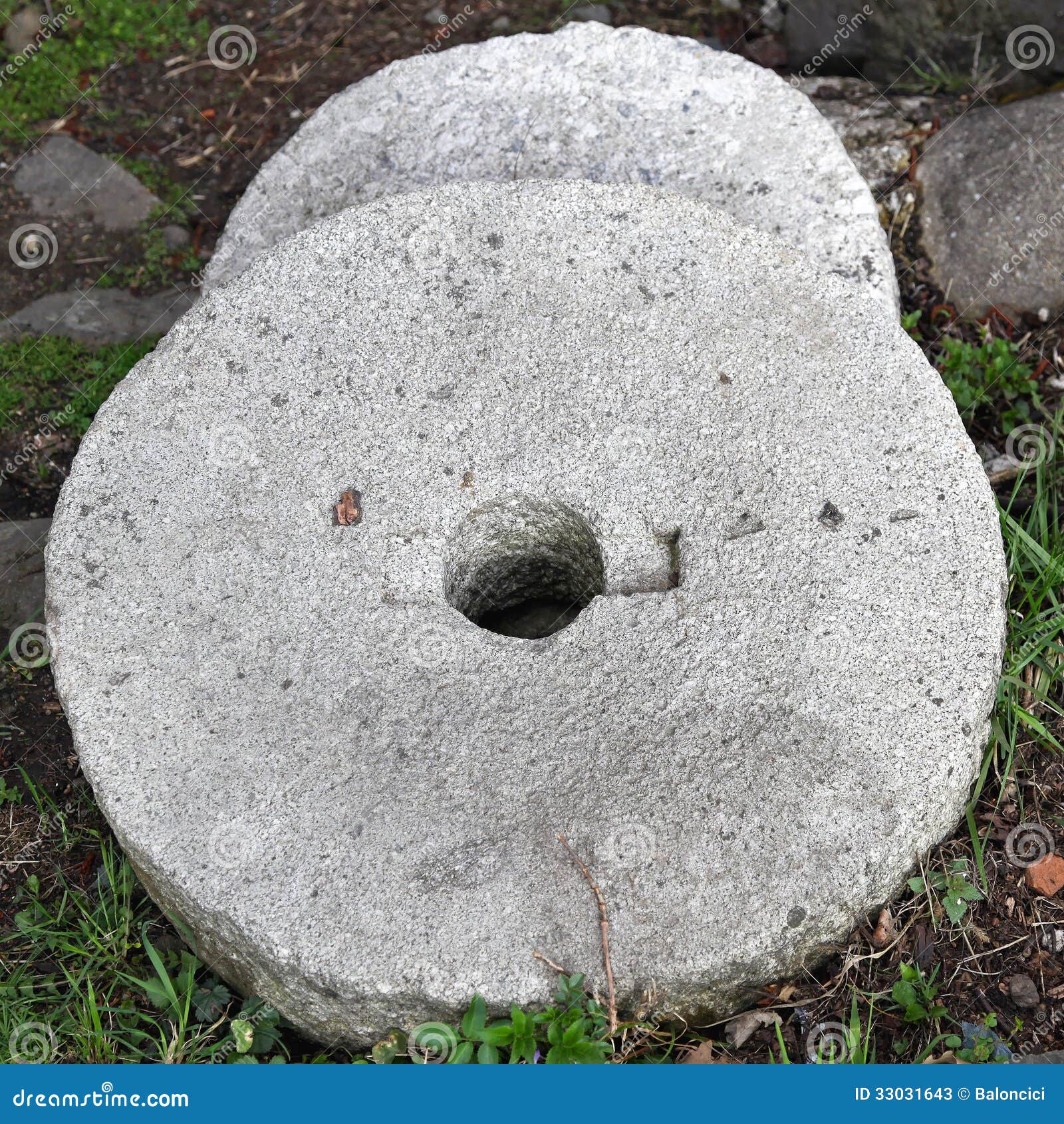 Millstone stock image. Image of milling, water, circle - 33031643