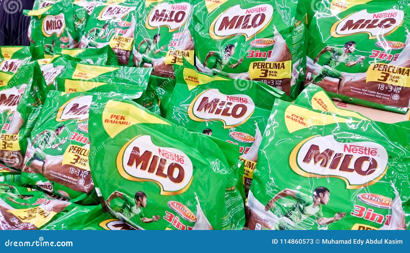 Milo on shelf editorial stock photo. Image of choice - 114860573