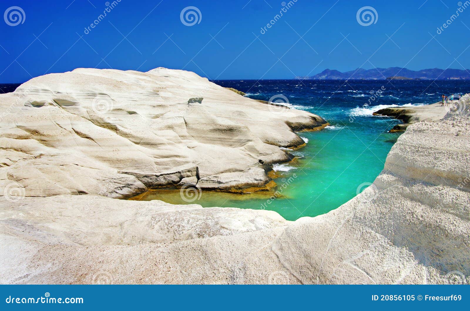 Milos island - Greece stock image. Image of summer, aegean - 20856105