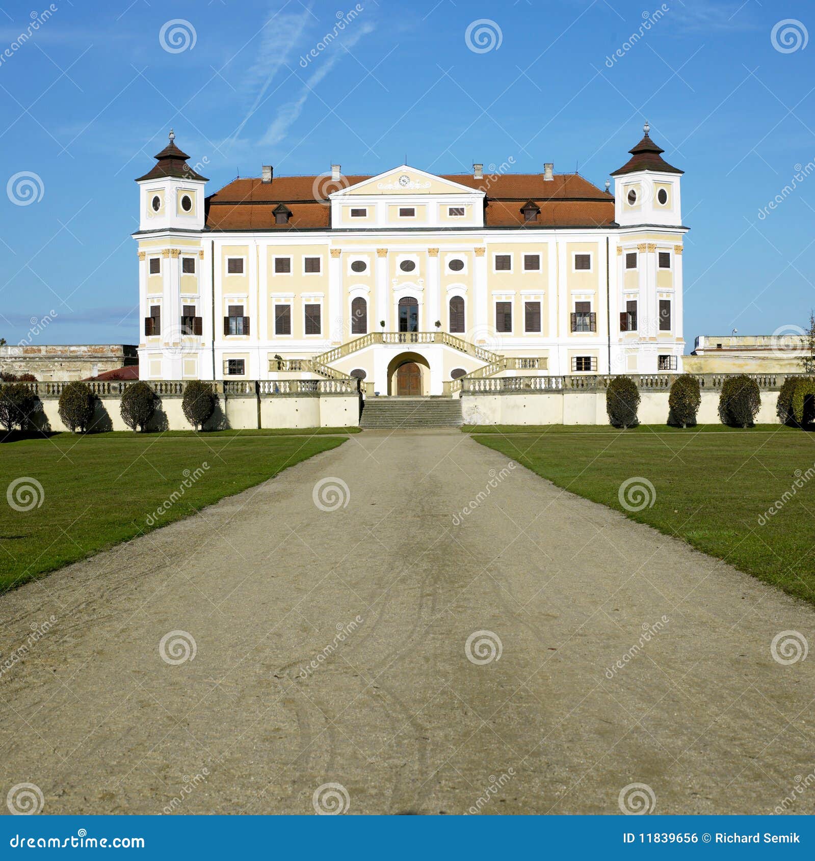 Milotice Castle stock photo. Image of historic, building - 11839656