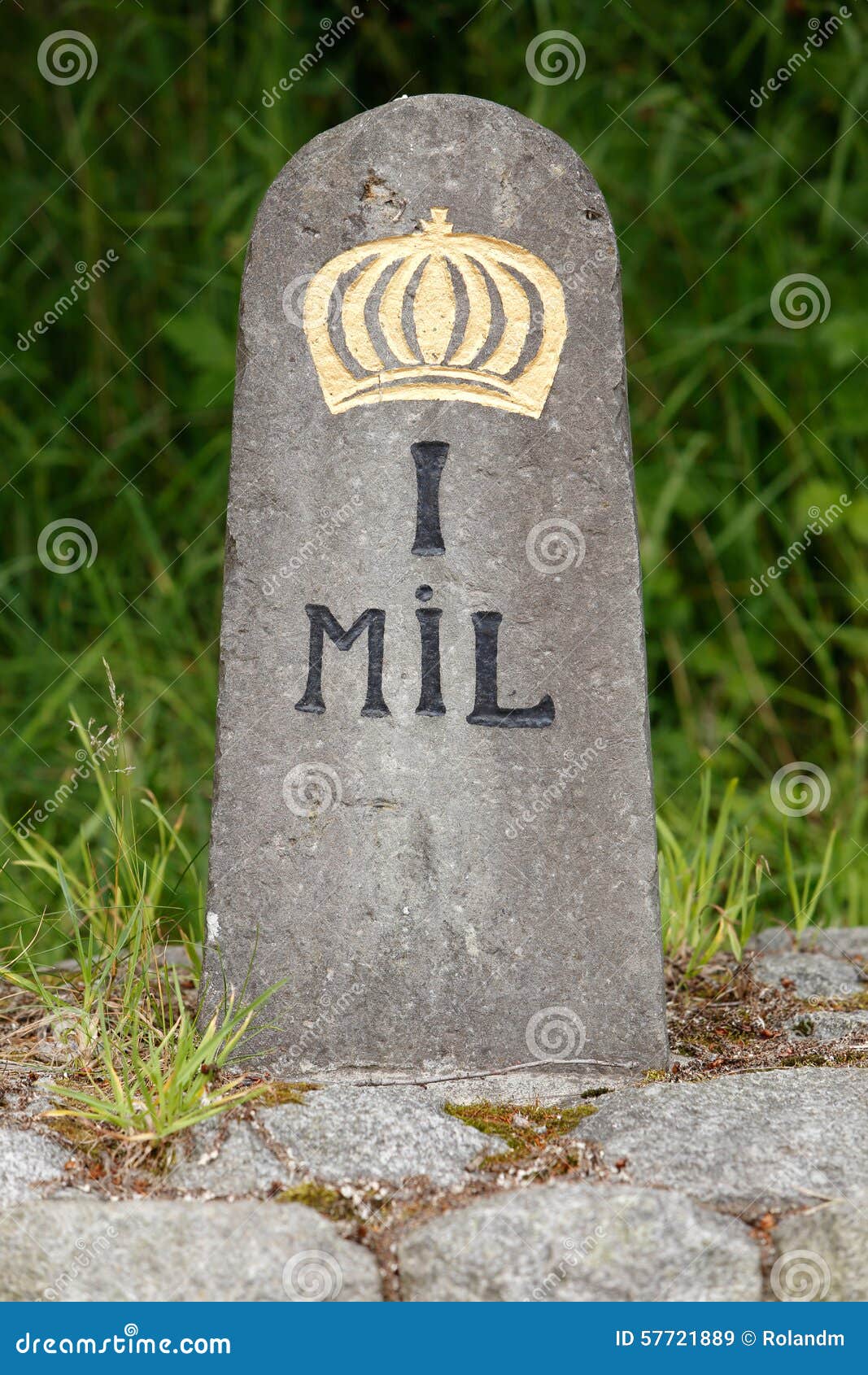 Milstolpe fotografering för bildbyråer. Bild av begrepp - 57721889