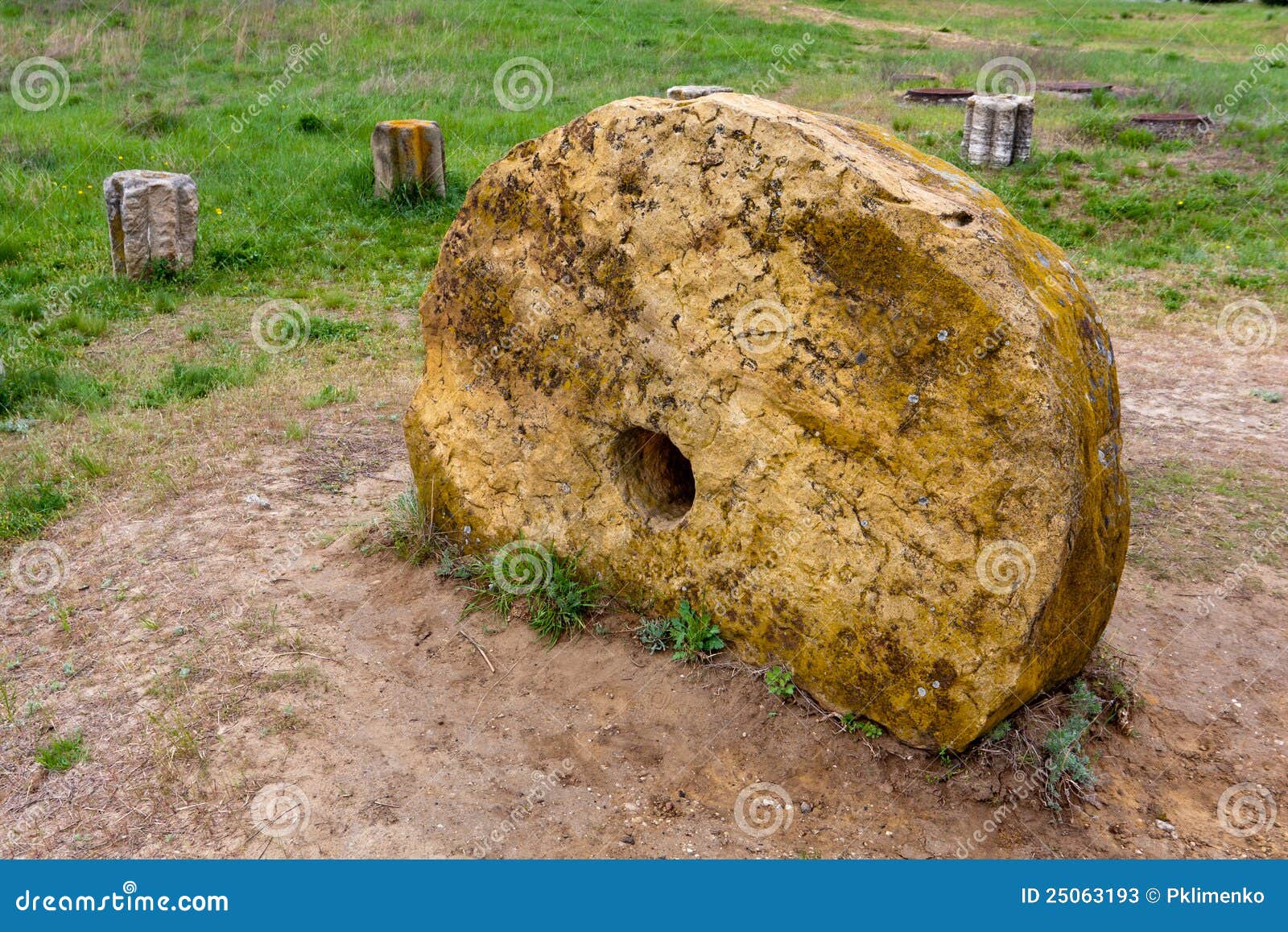 Milstone stock image. Image of background, block, architecture - 25063193