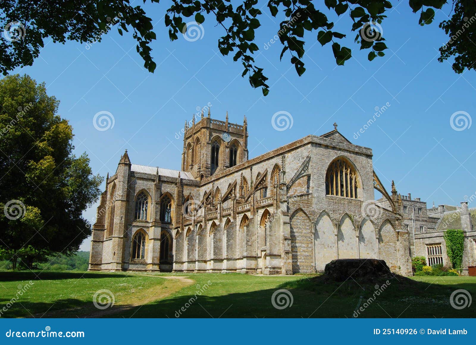 Milton Abbey & School stock photo. Image of home - 25140926