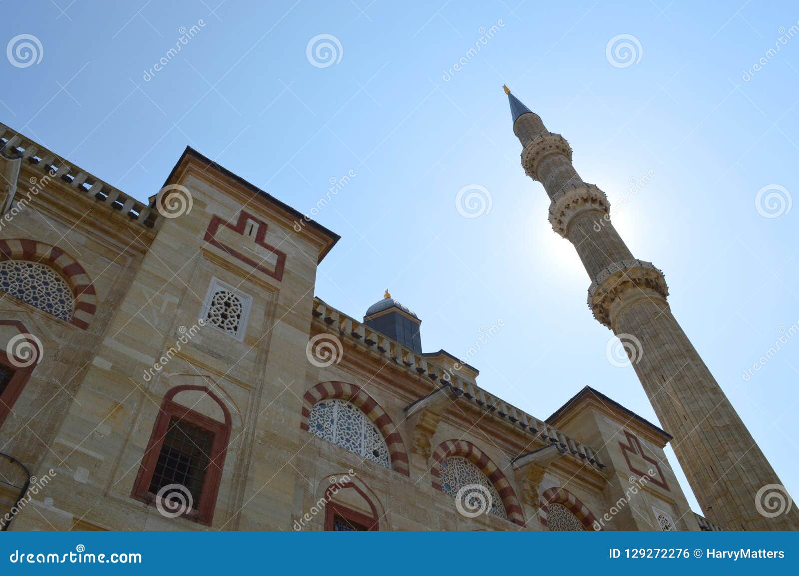 Mimar Sinan-` S Selimiye Moschee Stockfoto - Bild von blau, auslegung ...
