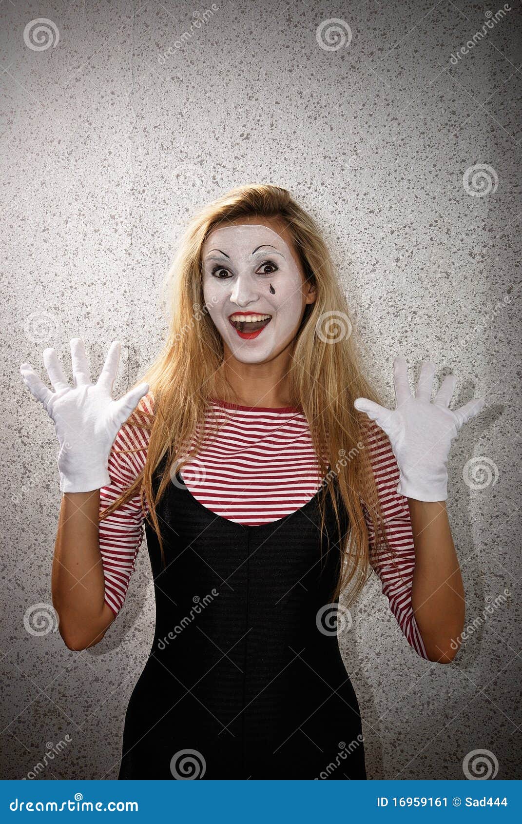 Mime stock image. Image of carnival, adult, mime, pantomime - 16959161