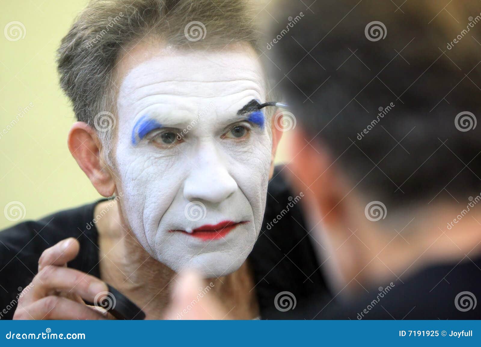Mime editorial image. Image of performer, person, makeup - 7191925