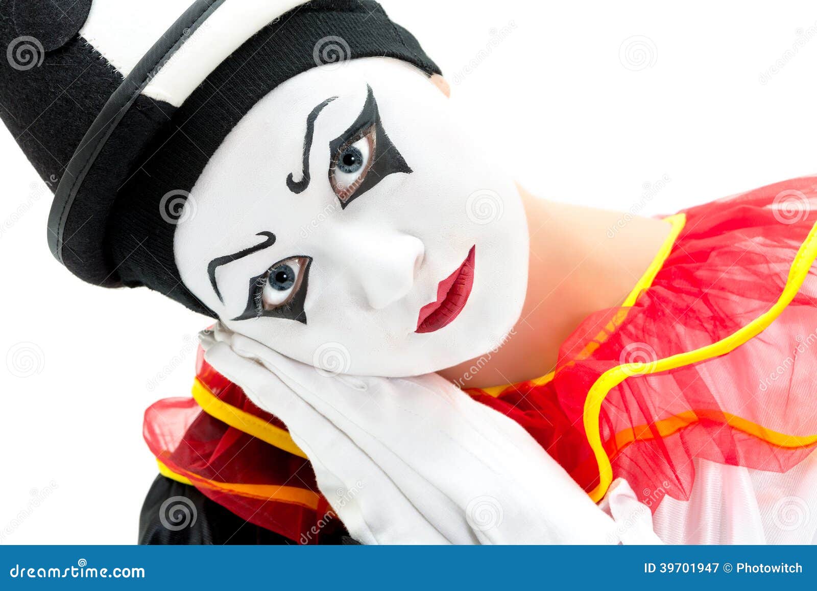 Mime act stock image. Image of funny, clown, show, entertainment - 39701947