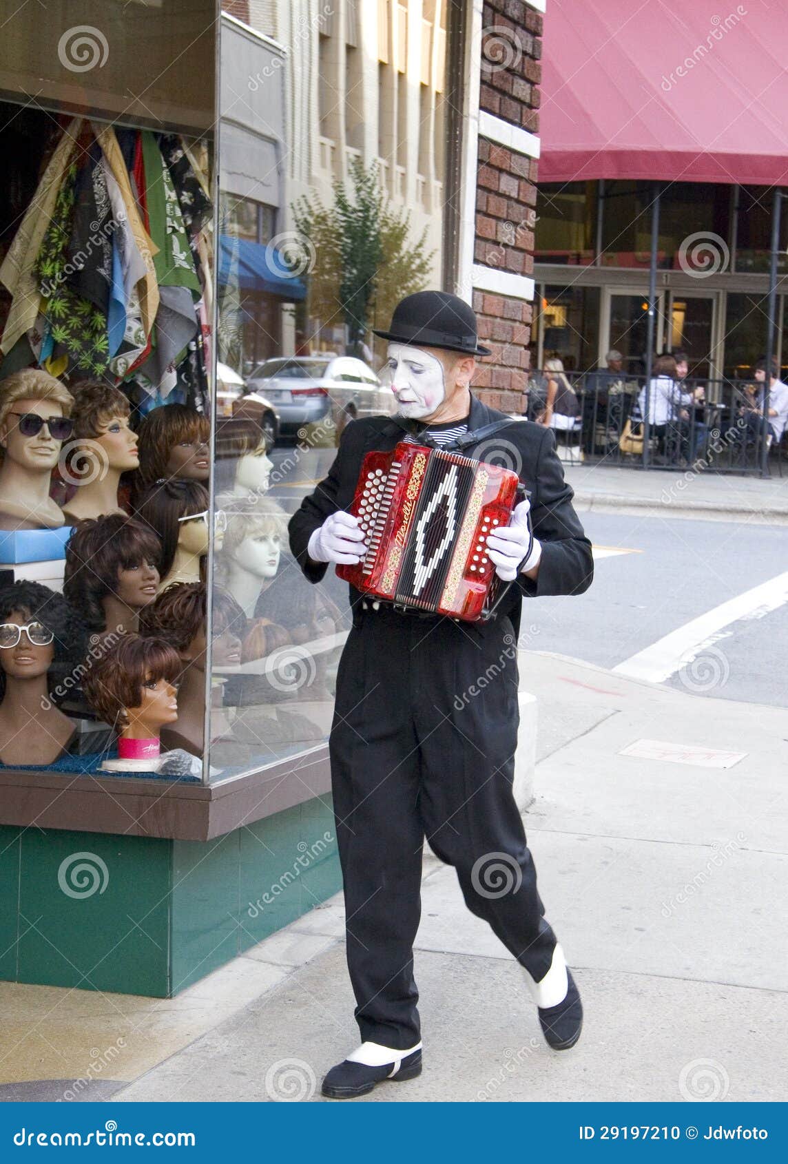 Mime Artist editorial image. Image of mime, performer - 29197210