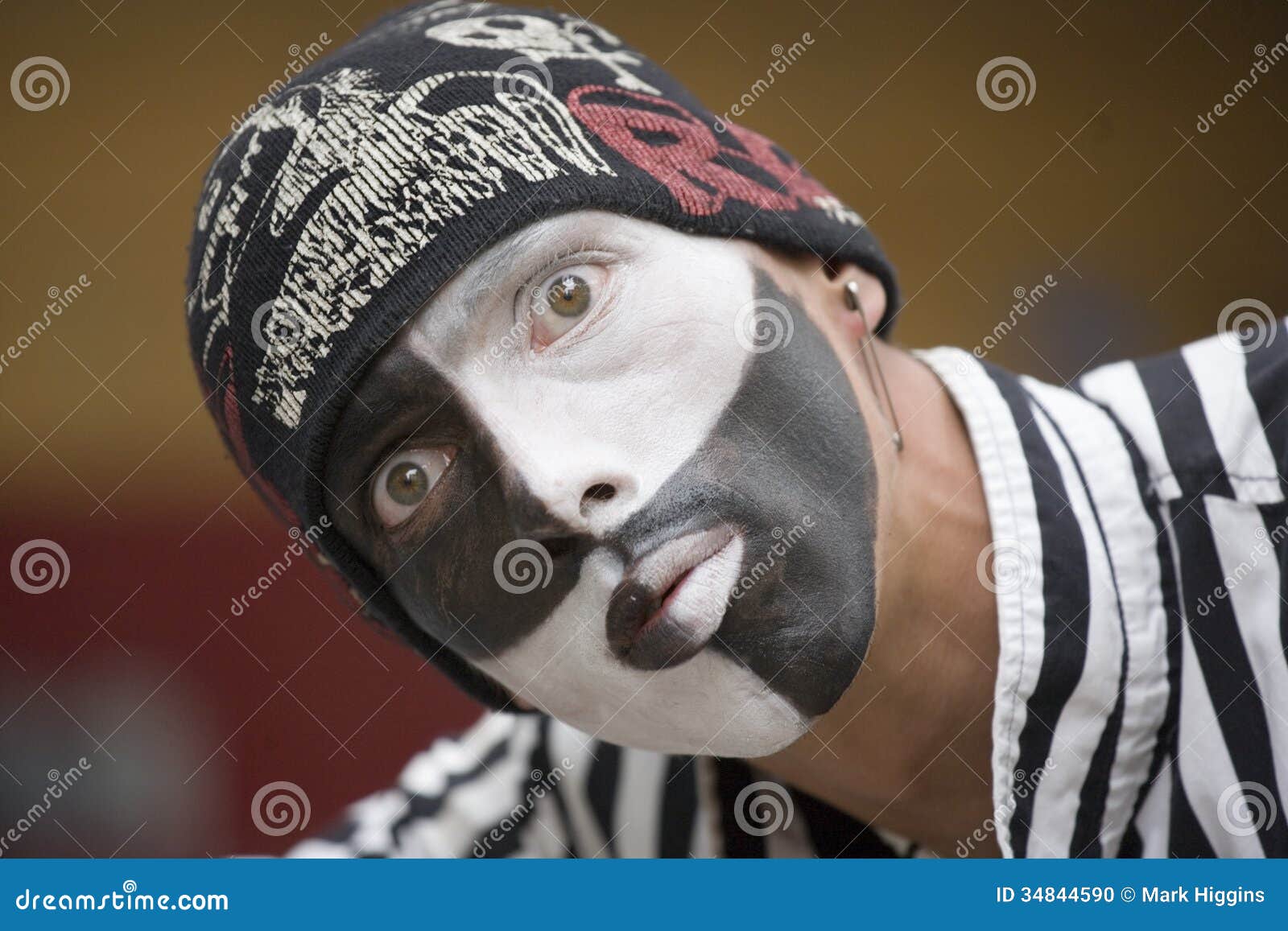 Mime artist editorial image. Image of mime, character - 34844590