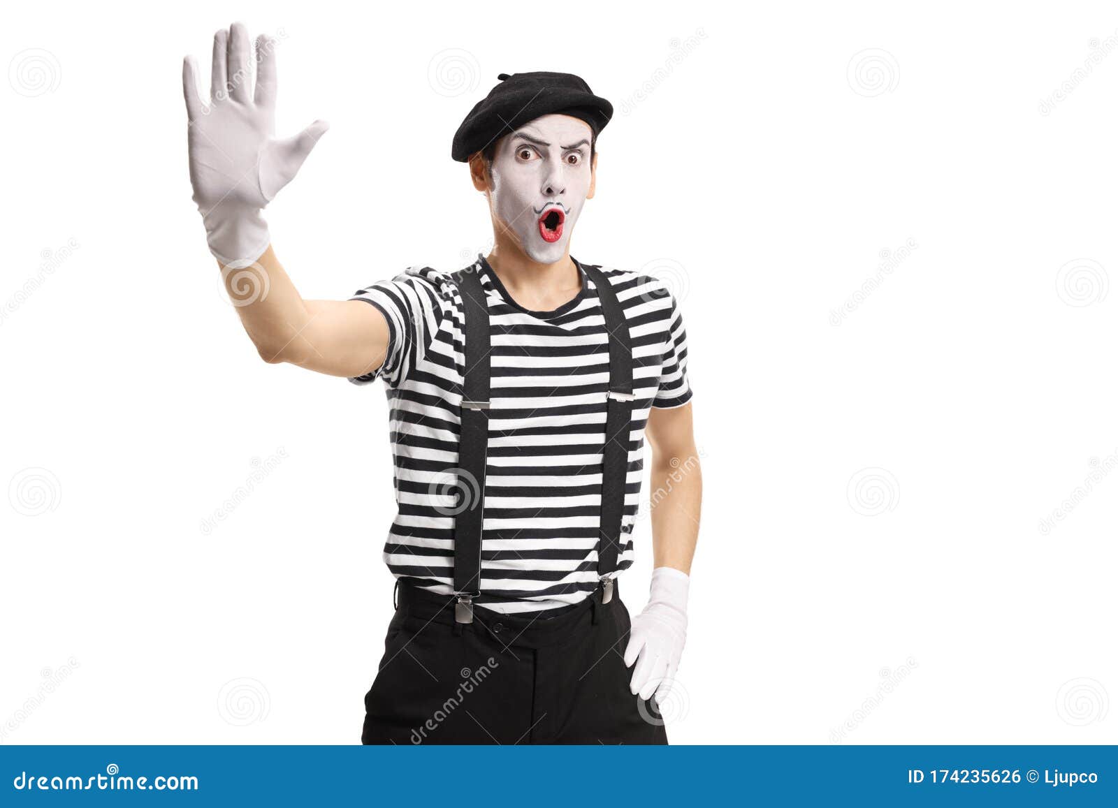 Angry Mime