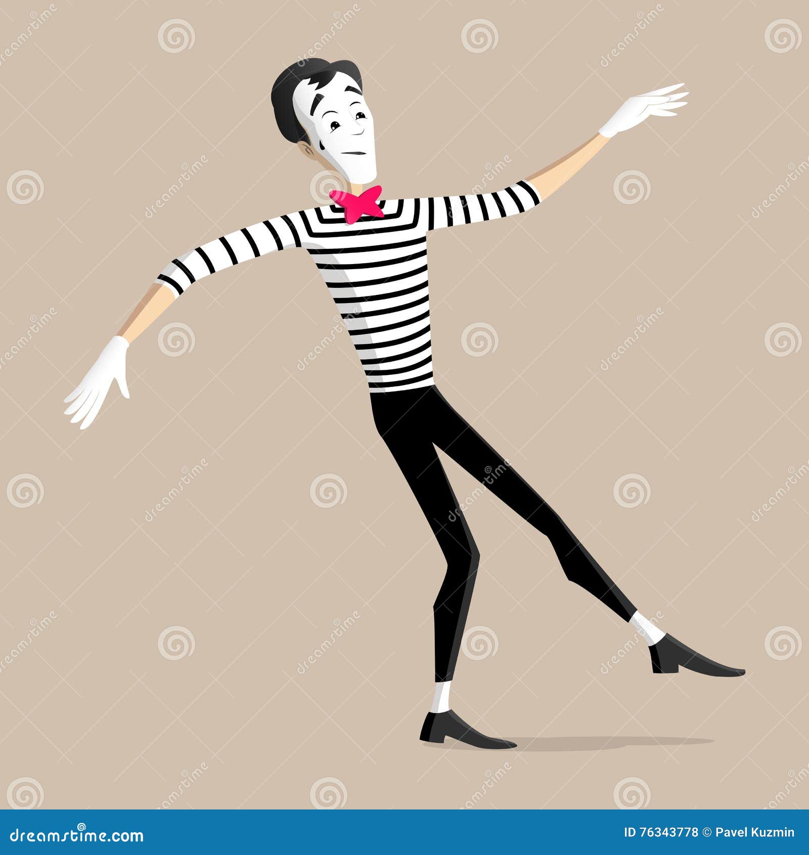 Mime performance stock vector. Illustration of emotional - 76343778 Mime performance stock vector. Illustration of emotional - 76343778