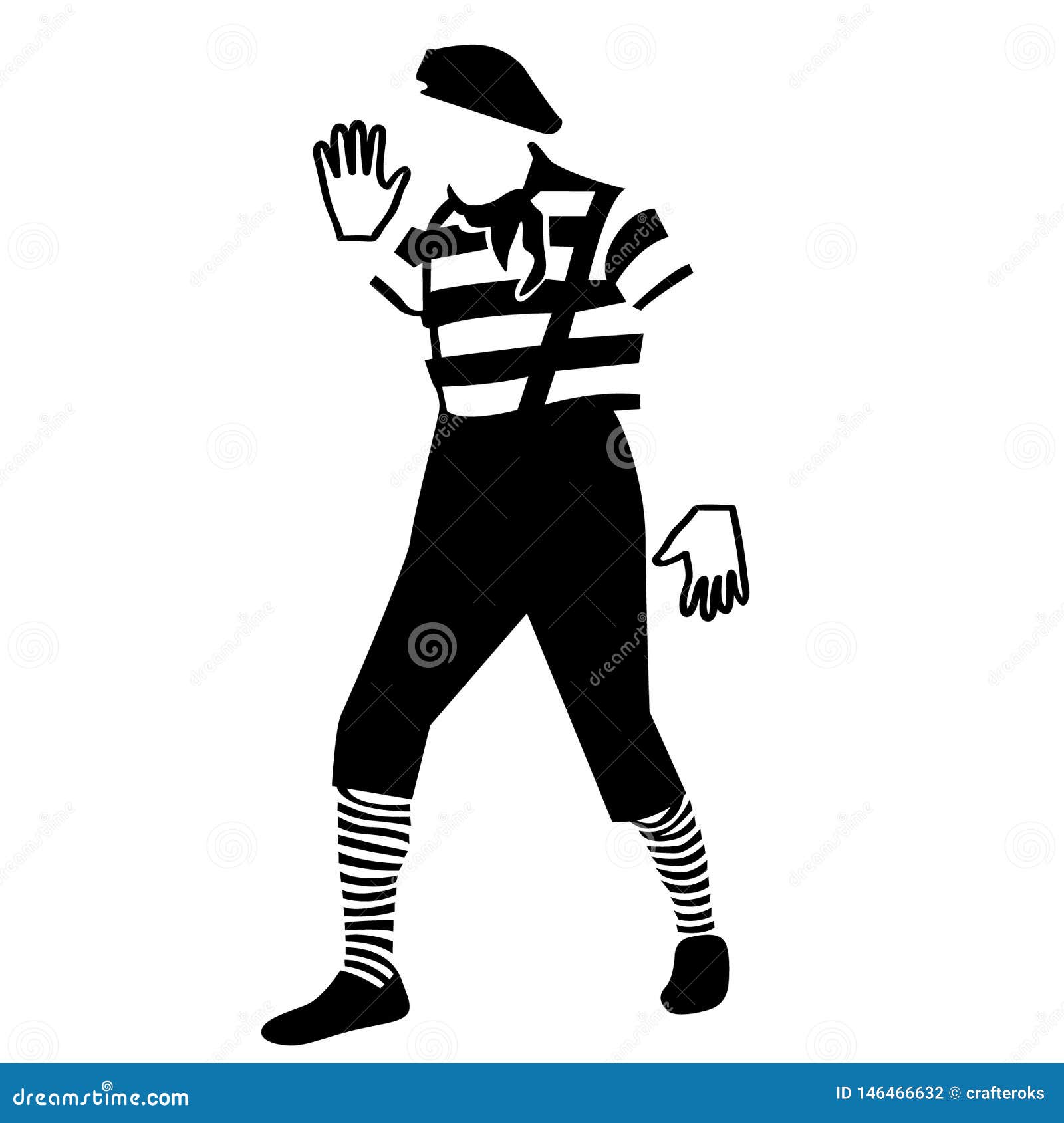 Mime Vector Eps Hand Drawn, Vector, Eps, Logo, Icon, Crafteroks ...