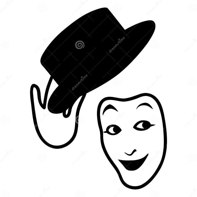 Mime Vector Eps Hand Drawn, Vector, Eps, Logo, Icon, Crafteroks ...