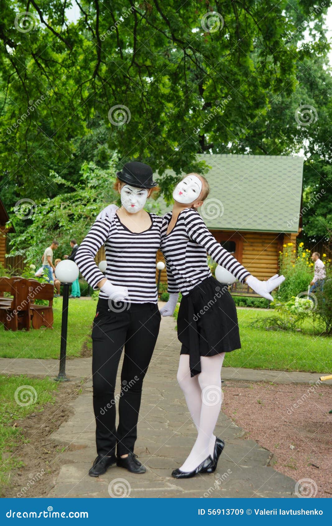 Mimes hace su mejor imagen de archivo editorial. Imagen de divertido ...