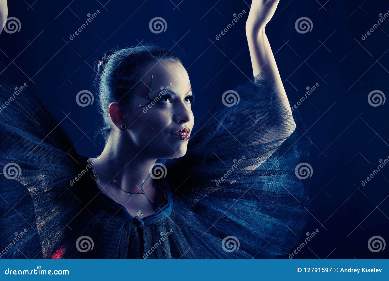 Mimicry stock image. Image of dancer, body, expression - 12791597