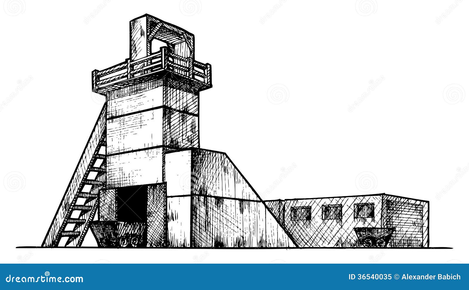 Mina ilustración del vector. Ilustración de imagen, negro - 36540035