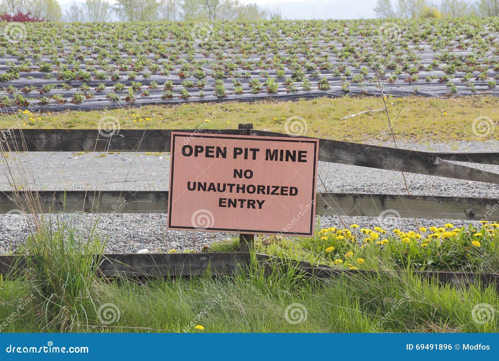 Minando Y Restaurando La Tierra Foto de archivo - Imagen de pesado ...