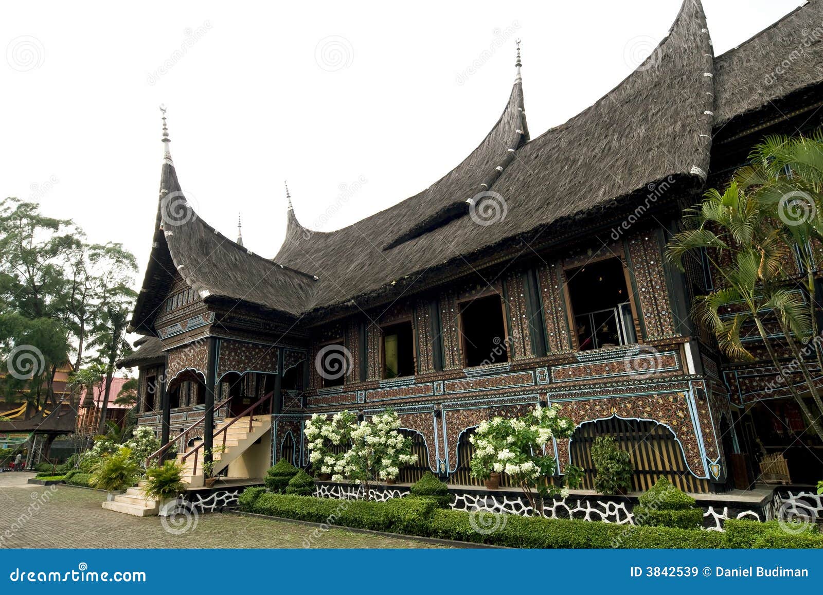 Minangkabau Batak House Style Stock Image - Image of style, house: 3842539