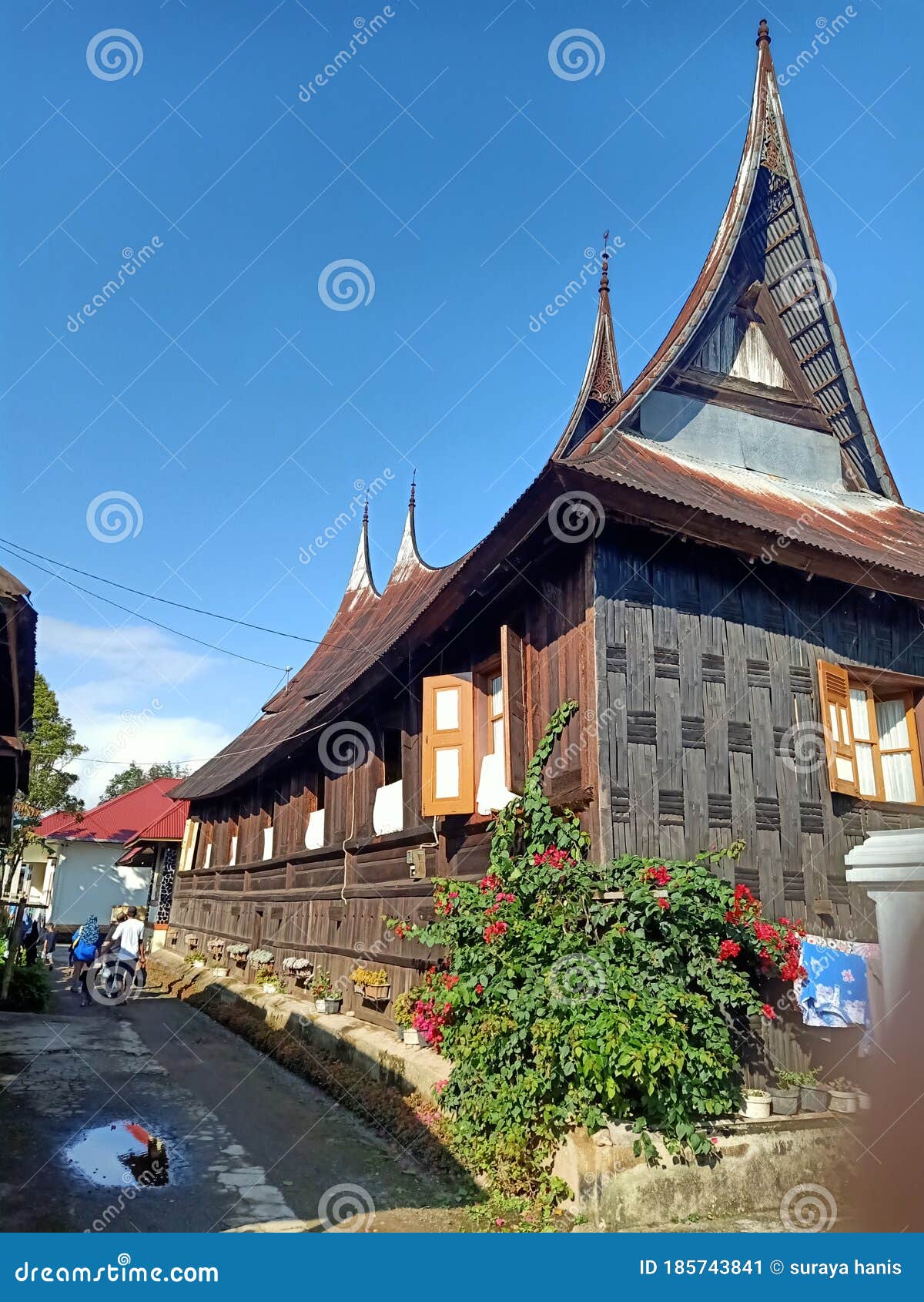 Minangkabau House Indonesia Imagem de Stock - Imagem de indonésia ...